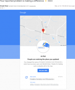 Google Starts Cheering Anti-Spam Edits in Google Maps | Local ...